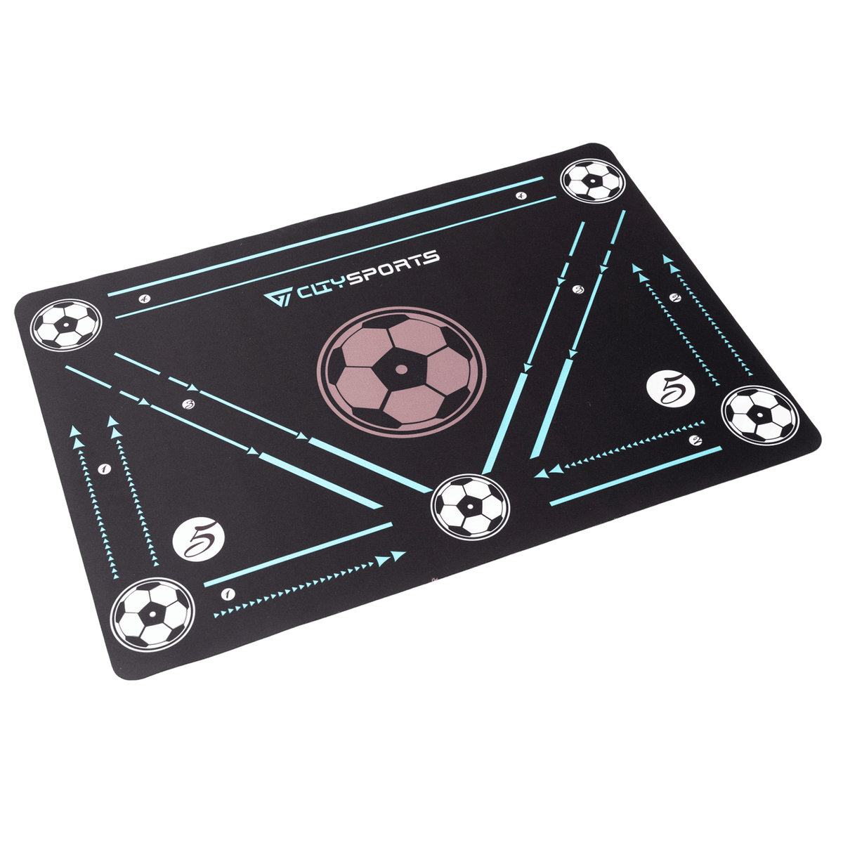 Soccer Dribbling Training Mat 60×90 cm – CITYSPORTS Football Skills Pad ...